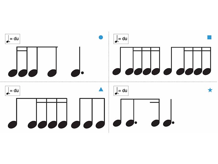 Musikgarten: Sixteenth Notes (Triple) Notation Game