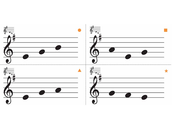 Musikgarten: La Do Mi Melodic Notation Game