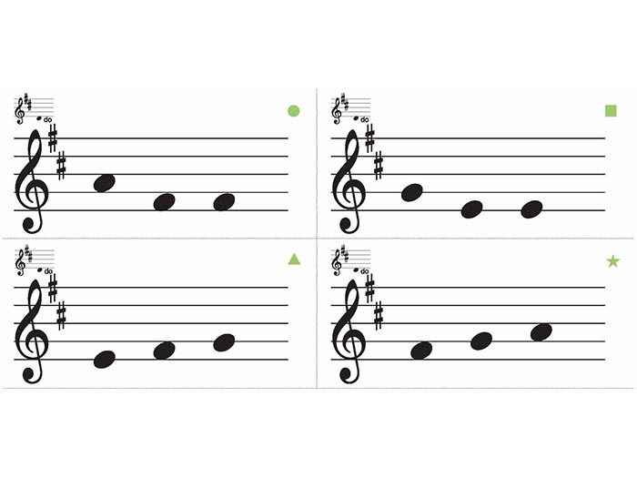Musikgarten: Sol Mi Fa Re Melodic Notation Game